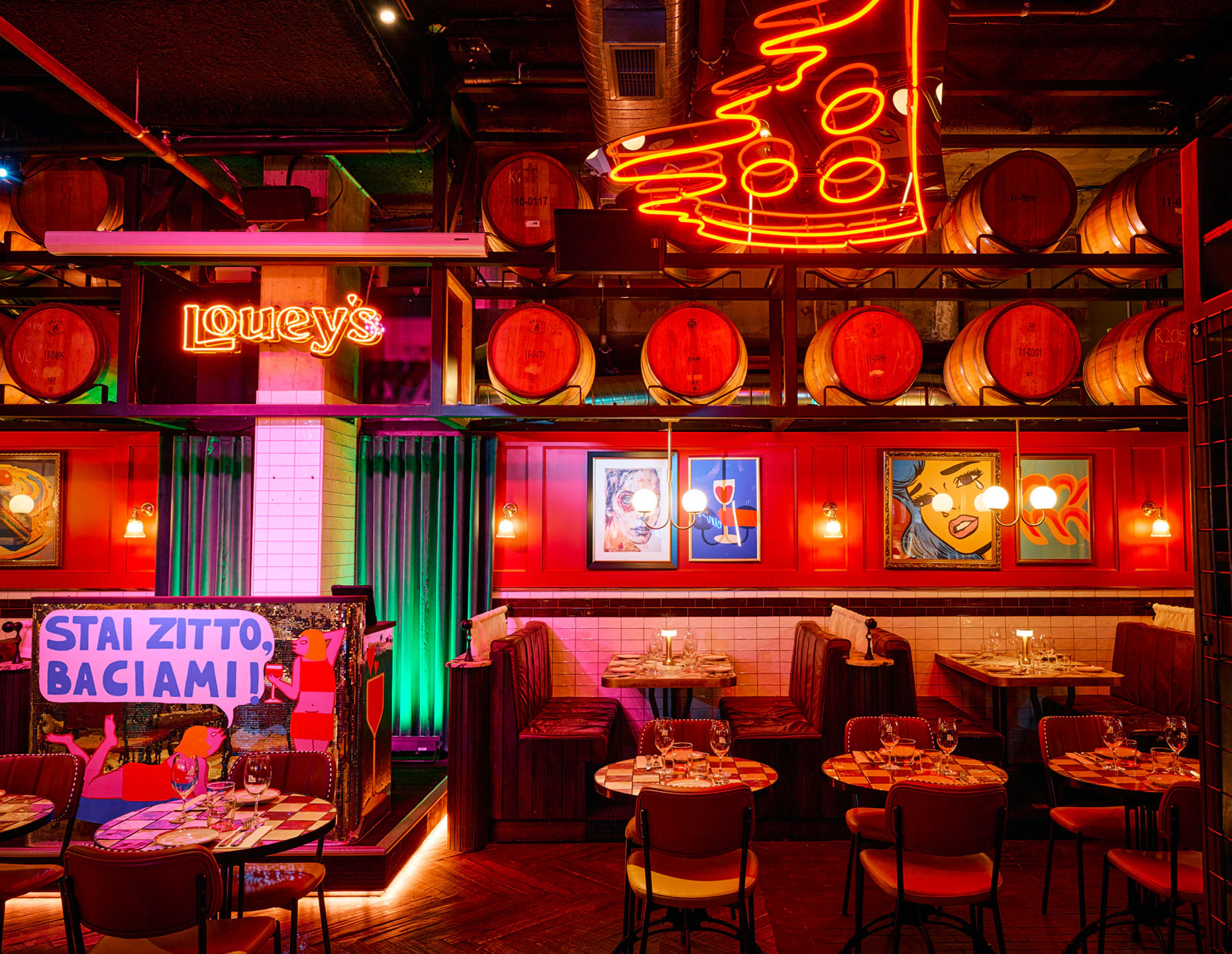 The Lowdown On The Lighting Design For Louey's At The Espy