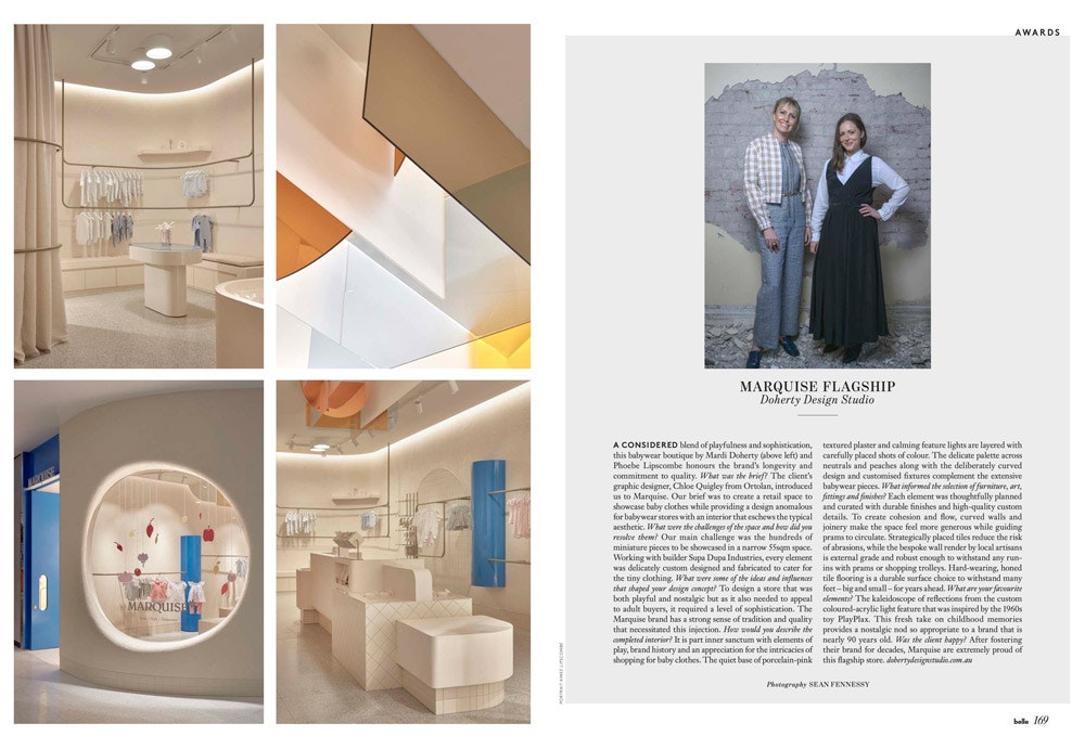 MARQUISE Flagship Feature In Belle Magazine