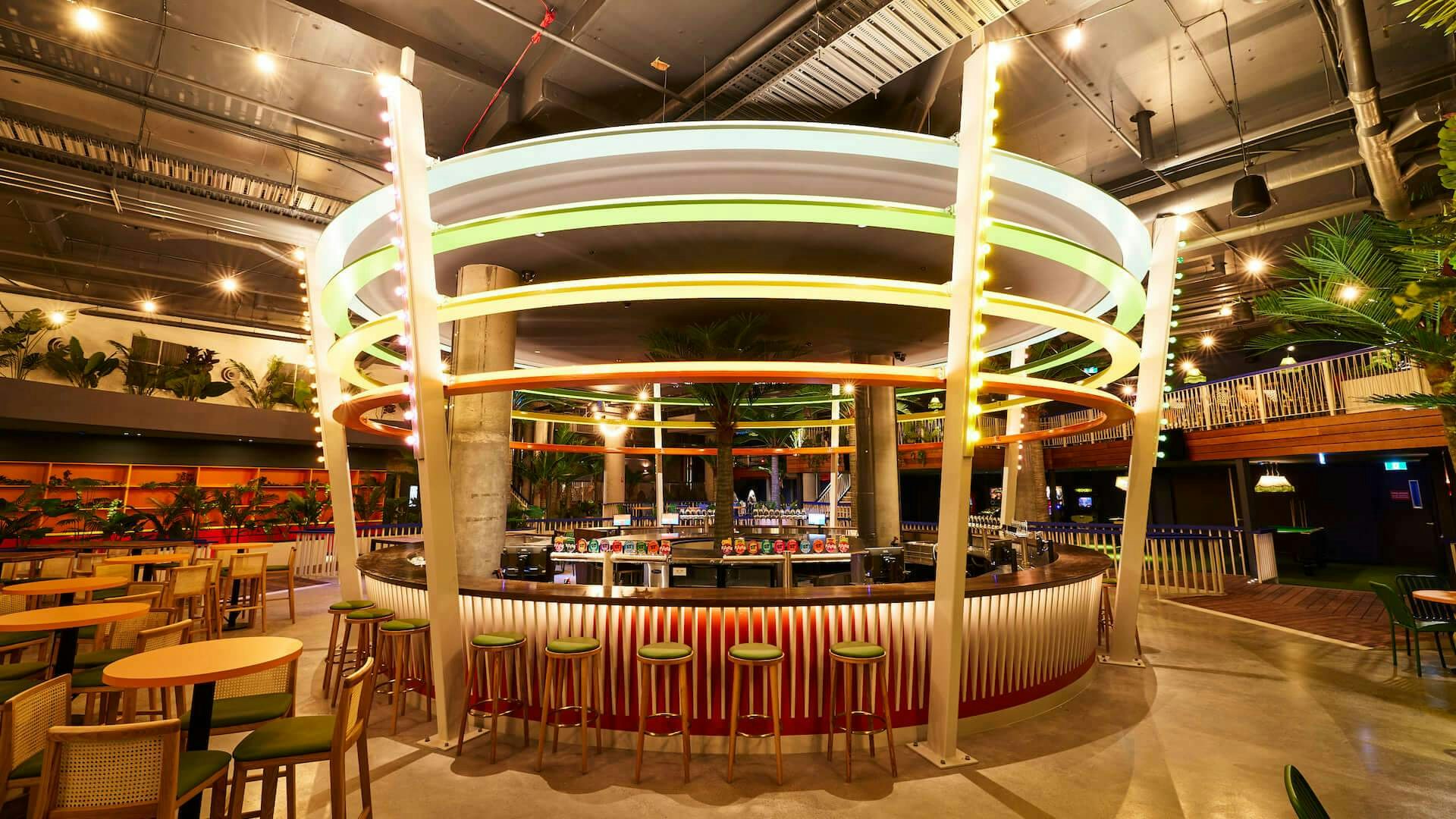 Designing Lighting for the Jurassic Park Inspired Moondog Brewery