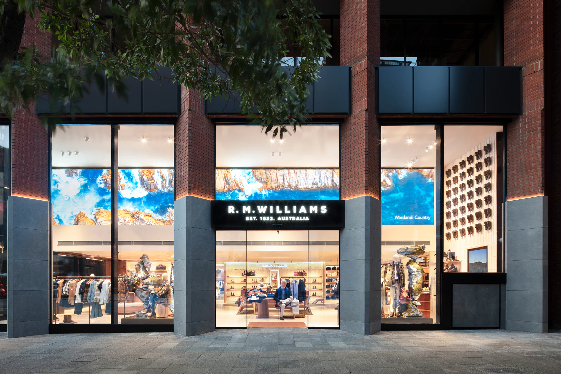 Explore The Illumination For R.M. Williams St Georges Terrace