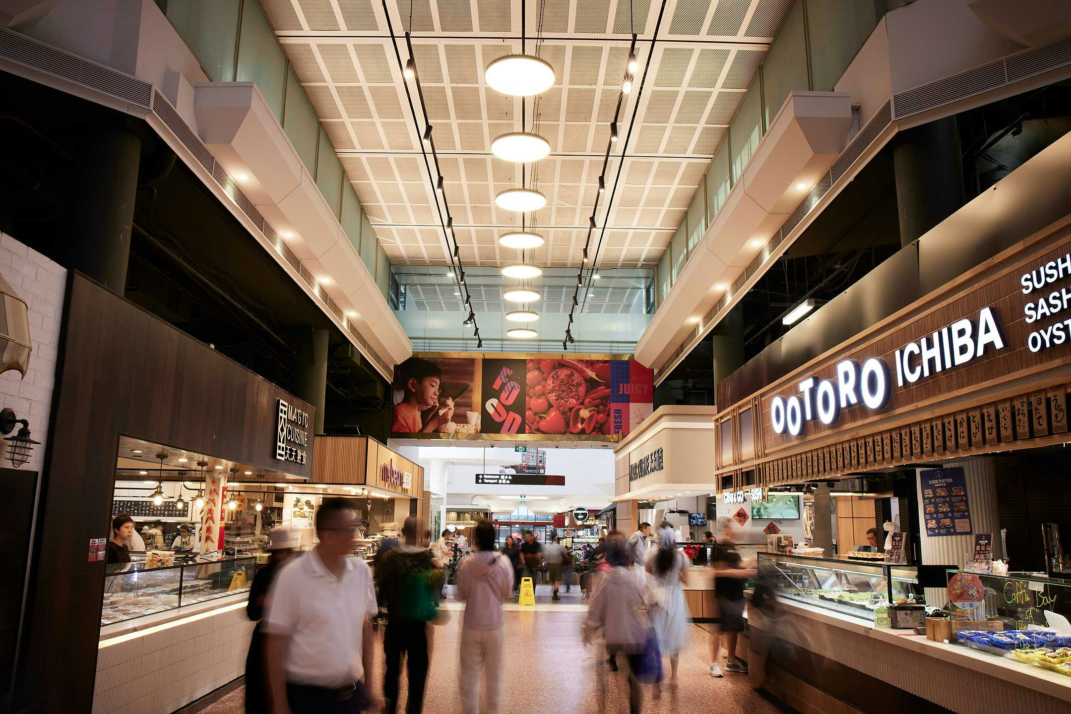 A Fresh Approach To Fresh Food Lighting At Box Hill Central